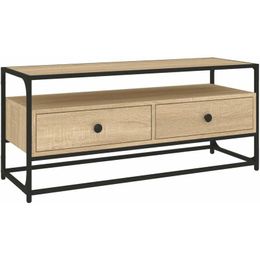 vidaXL - TV-Schrank Sonoma-Eiche 100x35x45 cm Holzwerkstoff