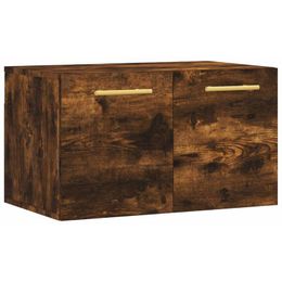 vidaXL - Wandschrank Räuchereiche 60x36,5x35 cm Holzwerkstoff