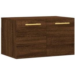 vidaXL - Wandschrank Braun Eichen-Optik 60x36,5x35cm Holzwerkstoff