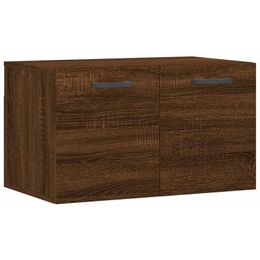 vidaXL - Wandschrank Braun Eichen-Optik 60x36,5x35cm Holzwerkstoff