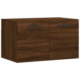 vidaXL - Wandschrank Braun Eichen-Optik 60x36,5x35cm Holzwerkstoff