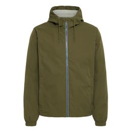 Outdoorjacke Blend "BHEFI jacket", Herren, Gr. L, grün (olive night), Web, Obermaterial: 100% Polyester, unifarben, modisch, regular fit, Jacken