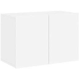 vidaXL - TV-Wandschrank Weiß 60x30x41 cm