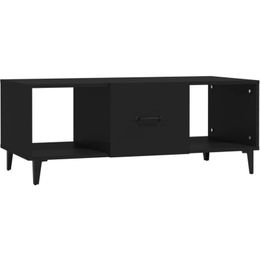 Jinlefu - Couchtisch Schwarz 102x50x40 cm Holzwerkstoff vidaXL