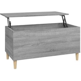 Jinlefu - Couchtisch Grau Sonoma 90x44,5x45 cm Holzwerkstoff vidaXL