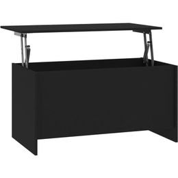 Jinlefu - Couchtisch Schwarz 102x55,5x52,5 cm Holzwerkstoff vidaXL