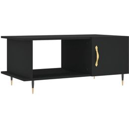 Jinlefu - Couchtisch Schwarz 90x50x40 cm Holzwerkstoff vidaXL