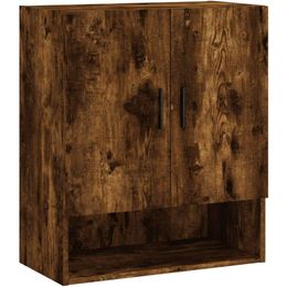 Wandschrank Räuchereiche 60x31x70 cm Holzwerkstoff vidaXL