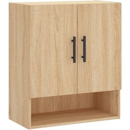 vidaXL - Wandschrank Sonoma-Eiche 60x31x70 cm Holzwerkstoff