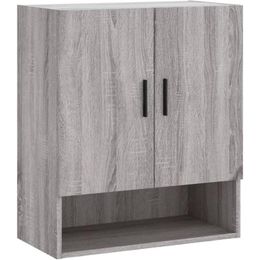 Wandschrank Grau Sonoma 60x31x70 cm Holzwerkstoff vidaXL