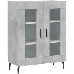 vidaXL - Sideboard Betongrau 69,5x34x90 cm Holzwerkstoff