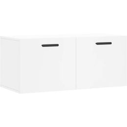 Wandschrank Weiß 80x36,5x35 cm Holzwerkstoff vidaXL