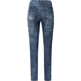 CR&Eacute;ATION L Damen 5-Pocket-Jeans in kn&ouml;chellanger Schnittform dark blue Gr&ouml;&szlig;e 42