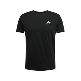 Alpha Industries T-Shirt Herren Gr&ouml;&szlig;e L schwarz / wei&szlig;