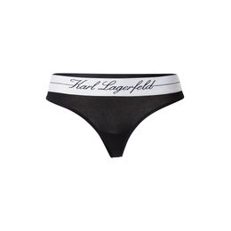 K by KARL LAGERFELD Karl Lagerfeld Thong 'HOTEL' female Black size M