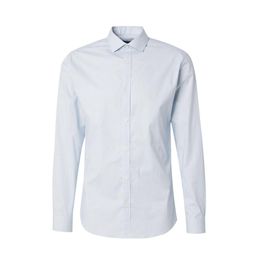 Jack & Jones JACK & JONES Hemd 'JPRBLABLACKPOOL' Herren Größe L navy / hellblau / naturweiß