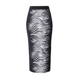 Versace Jeans Couture Rock Damen Größe 40 schwarz / weiß