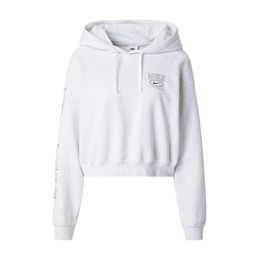 Nike Sportswear Sweatshirt 'CLUB FLC' Damen Größe XL beigemeliert / schwarz