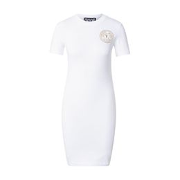 Versace Jeans Couture Kleid Damen Größe 42 gold / weiß Winterkleid