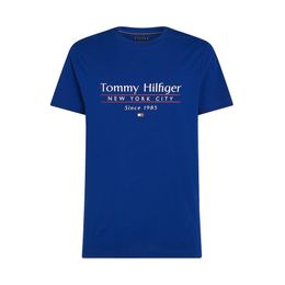 Tommy Hilfiger T-Shirt Herren Größe S blau / rot / weiß