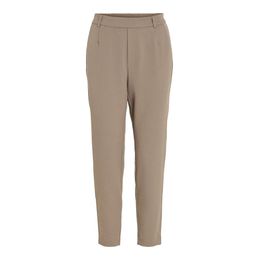 Vila Bundfaltenhose 'Varone' Damen Gr&ouml;&szlig;e 34 taupe / grey denim