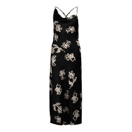Object Kleid 'ISSY' Damen Größe 38 beige / schwarz Winterkleid