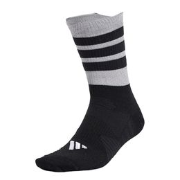adidas Performance Sportsocken 'Run X' Herren Größe 40/42 graumeliert / schwarz