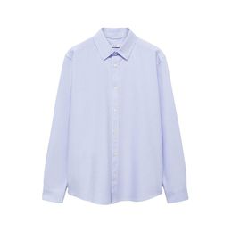 Mango Man Businesshemd Herren Größe XL hellblau