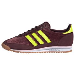 adidas originals Sneaker 'SL 72 OG' Herren Gr&ouml;&szlig;e 44 limone / weinrot