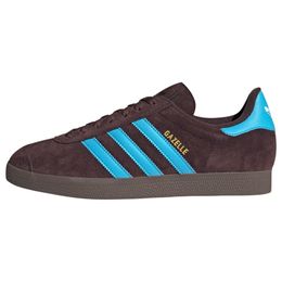 adidas originals Sneaker 'Gazelle' Herren Gr&ouml;&szlig;e 38 azur / dunkelbraun / gold