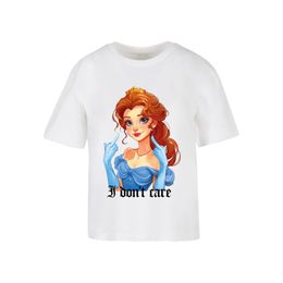 Miss Tee Shirt 'Don't Care' female White size 4XL