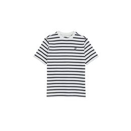 WE Fashion Shirt Jungen Gr&ouml;&szlig;e 170/176 dunkelblau / wei&szlig;