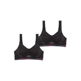 Triumph Sports Bra ' Triaction Cardio Flow ' female Black size 100
