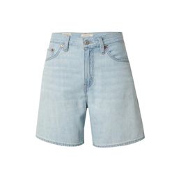 Levi's LEVI'S Shorts 'HIGH BAGGY SHORT WHERES MY PHO IN LINEN DENIM' Damen Größe 25 blue denim