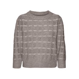 Véro Moda VERO MODA Pullover 'VMNewleonor' Damen Größe XS greige