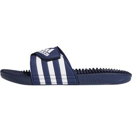 Adidas Adissage Badelatschen - blau - Gr. 44 2/3 - Synthetik