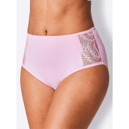 w&auml;schepur w&auml;schepur Damen H&uuml;ftslip mit Spitzen-Einsatz seitlich, hellros&eacute;, Gr&ouml;&szlig;e 36/38