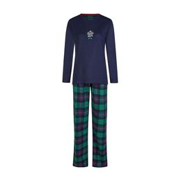 Happy Shorts Pajama 'Xmas' female Blue, Green size S