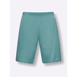 KINGsCLUB Herren Shortys, mint + blau, Gr&ouml;&szlig;e 52/54