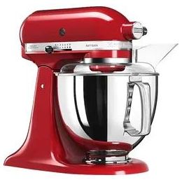 Mendler KITCHENAID 5KSM175PSEER Artisan Küchenmaschine Empire Rot (Rührschüsselkapazität: 4,8 l, 300 Watt)