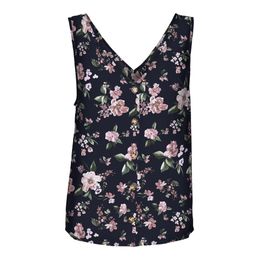 V&eacute;ro Moda Vero Moda Bluse 'VMBUMPY' Damen Gr&ouml;&szlig;e M navy / gr&uuml;n / rosa / wei&szlig;