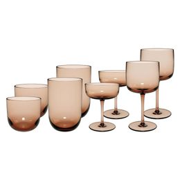 like. by Villeroy & Boch Komplett-Gl&auml;ser-Set Like Glass 8er Set