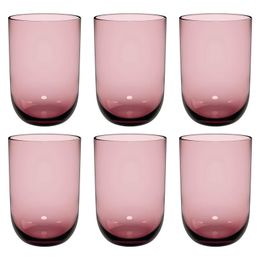 like. by Villeroy & Boch Longdrinkbecher Like Glass 385 ml 6er Set