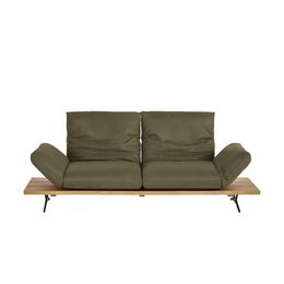 Koinor Ledersofa Marilyn ¦ grün ¦ Maße (cm): B: 232 H: 96 T: 90