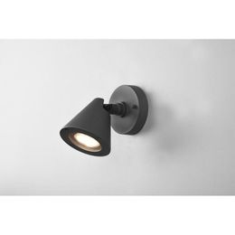 Gartenstrahler Spot Cone verstellbar schwarz Kaveri Trio Lighting