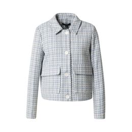 comma, COMMA &Uuml;bergangsjacke Damen Gr&ouml;&szlig;e XXL royalblau / hellblau / wei&szlig;