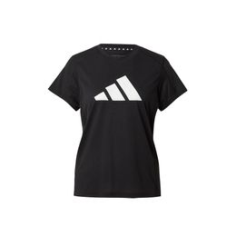 adidas Performance Funktionsshirt Damen Größe XL/XXL schwarz / weiß