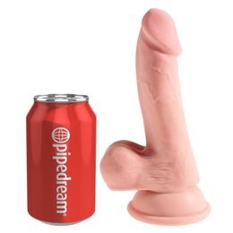 Dildo &bdquo;6,5" Triple Density Cock with Balls&ldquo;, 17 cm