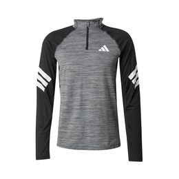 adidas Performance Funktionsshirt 'Gym+' Herren Gr&ouml;&szlig;e L grau / dunkelgrau / schwarz / wei&szlig;