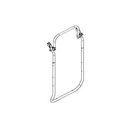 Thule Tragrahmen komplett für Elite Van XT, silber (Nr. 1500603155)